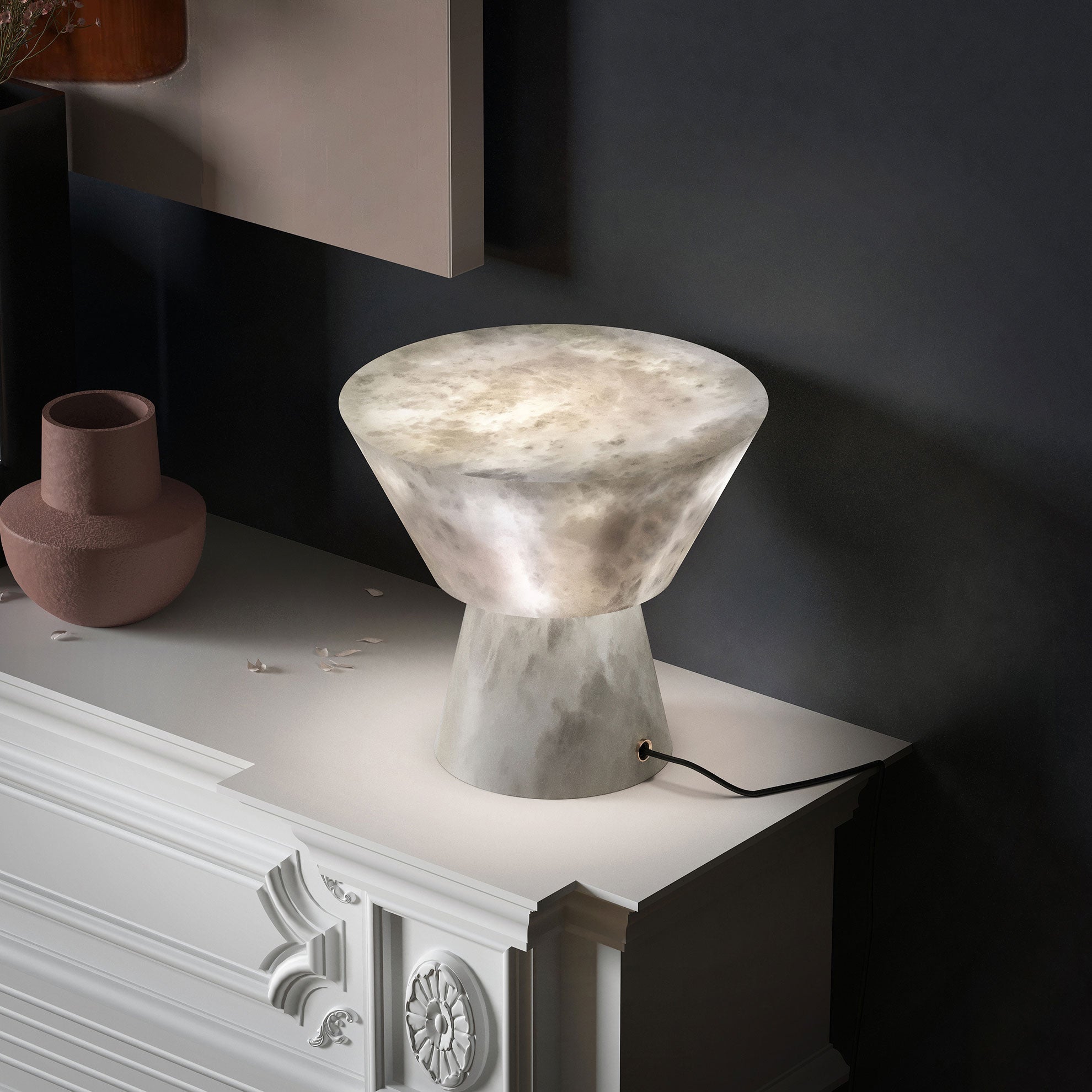 Natural Elegance: Discover the Tranquil Glow of Alabaster Table Lamps ...