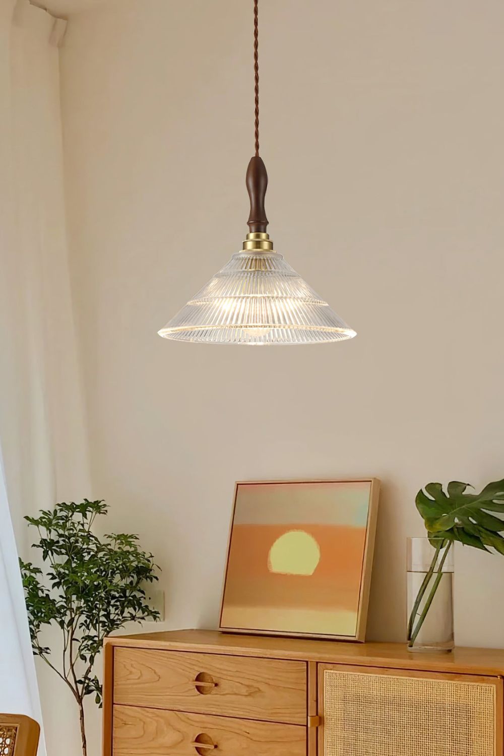 Retro Cone Shape Boston Bowl Pendant Light – SamuLighting