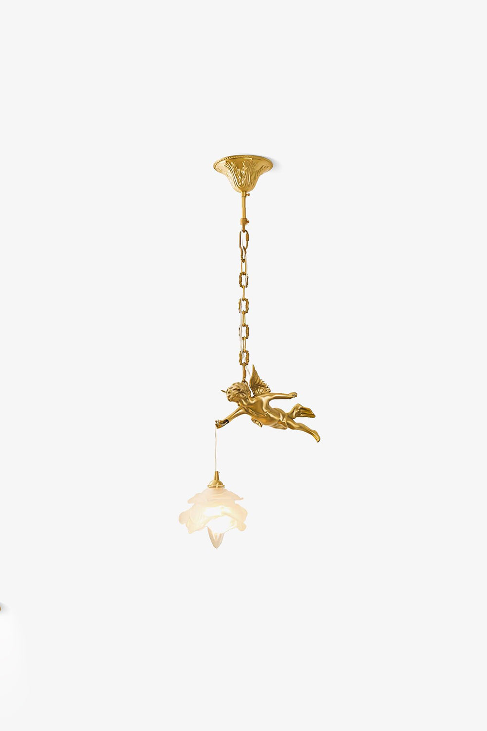 Vintage Golden Angel Pendant Light – SamuLighting