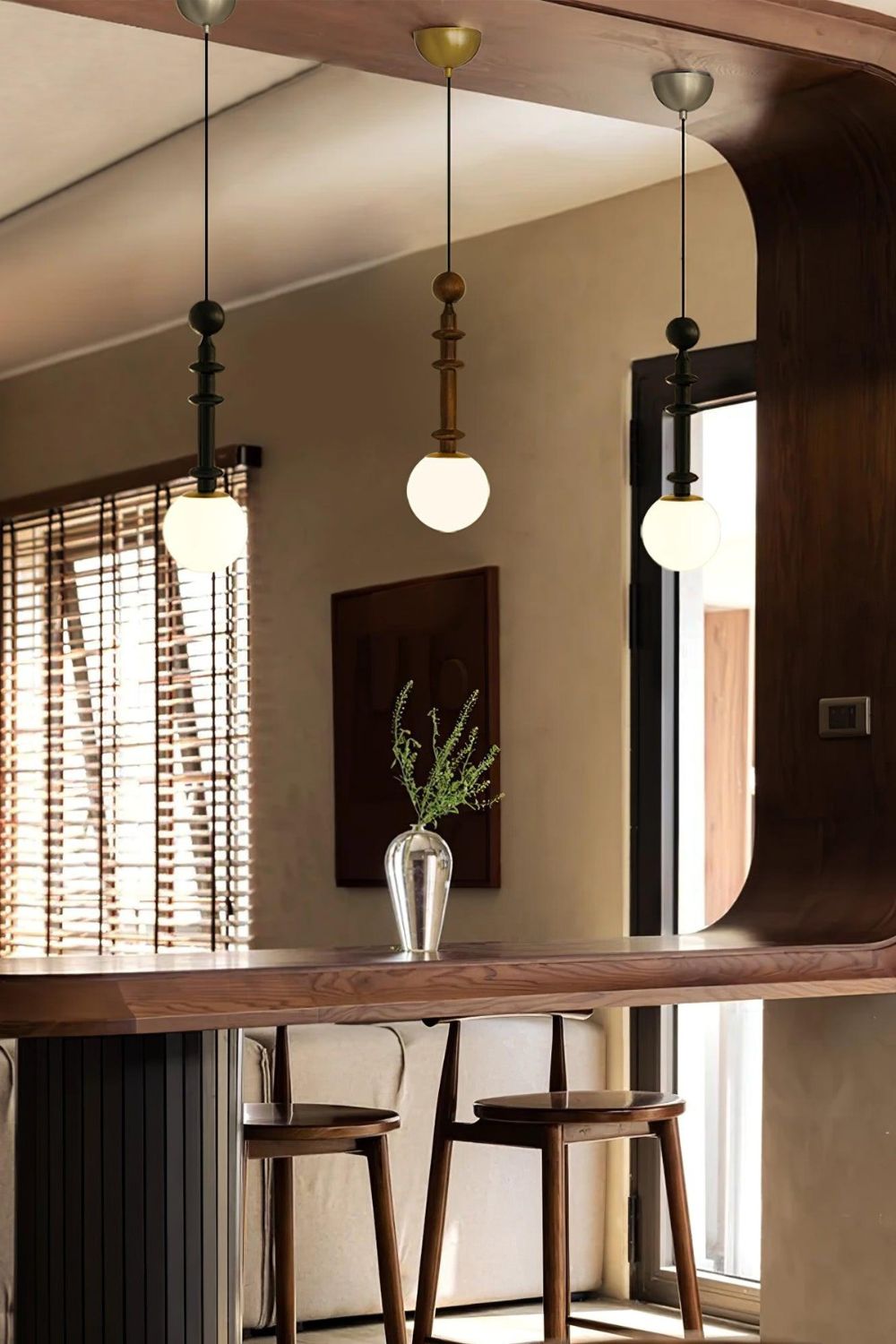 Vintage Roman Column Small Pendant Light – SamuLighting