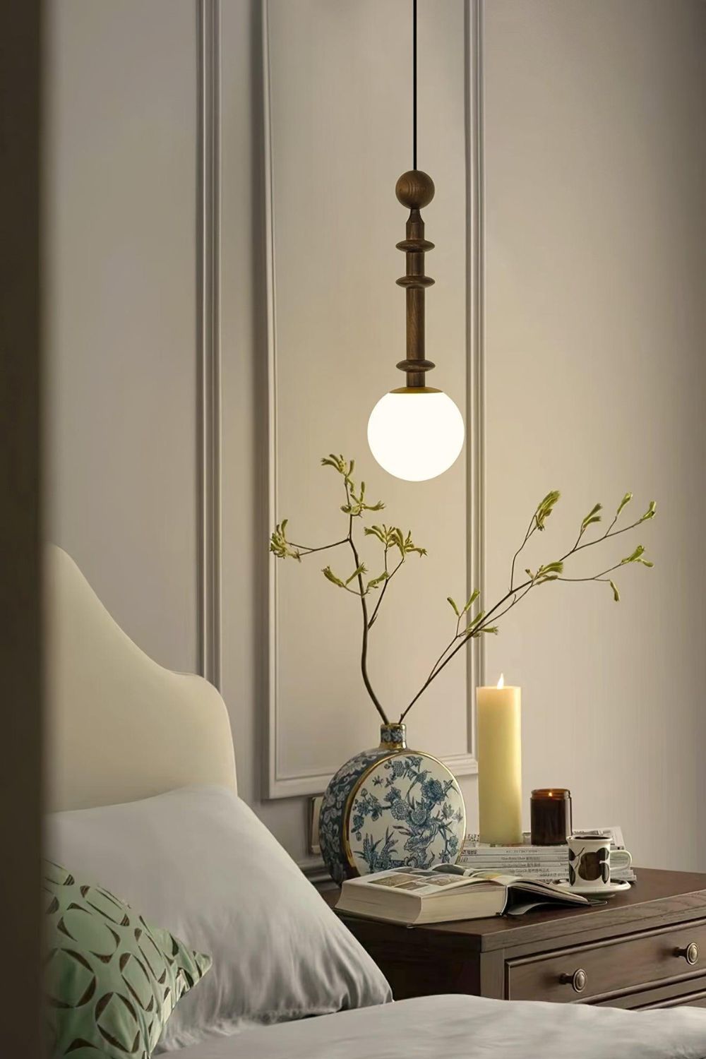 Vintage Roman Column Small Pendant Light – SamuLighting