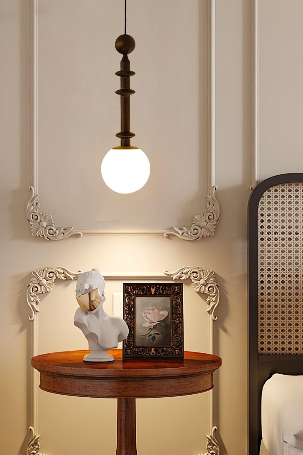 Vintage Roman Column Small Pendant Light – SamuLighting
