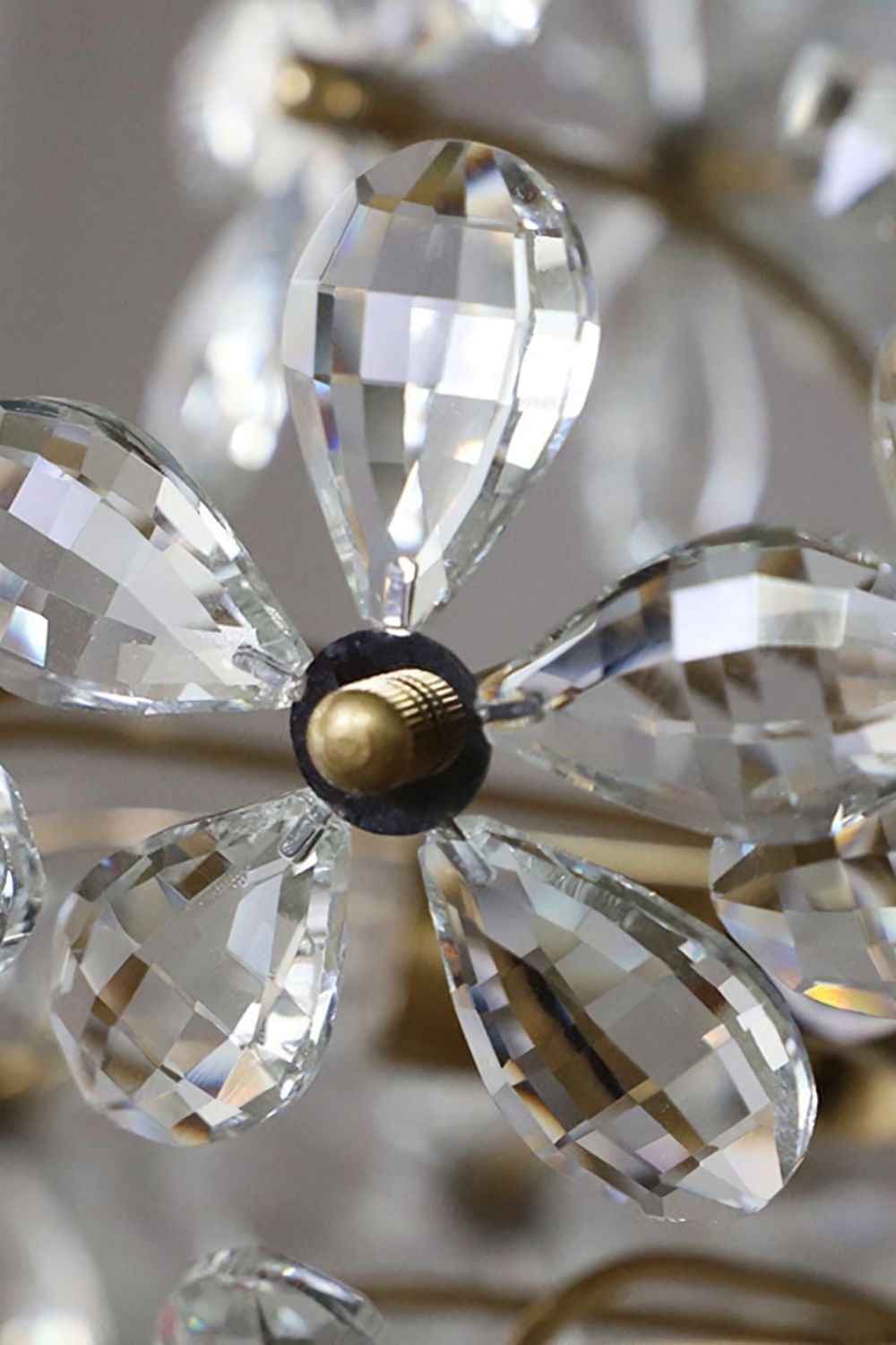 Crystal Flower Chandelier