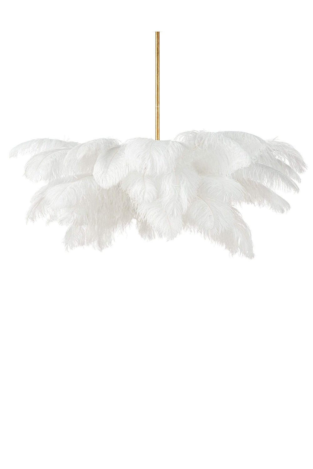 Ostrich Feather Chandeliers