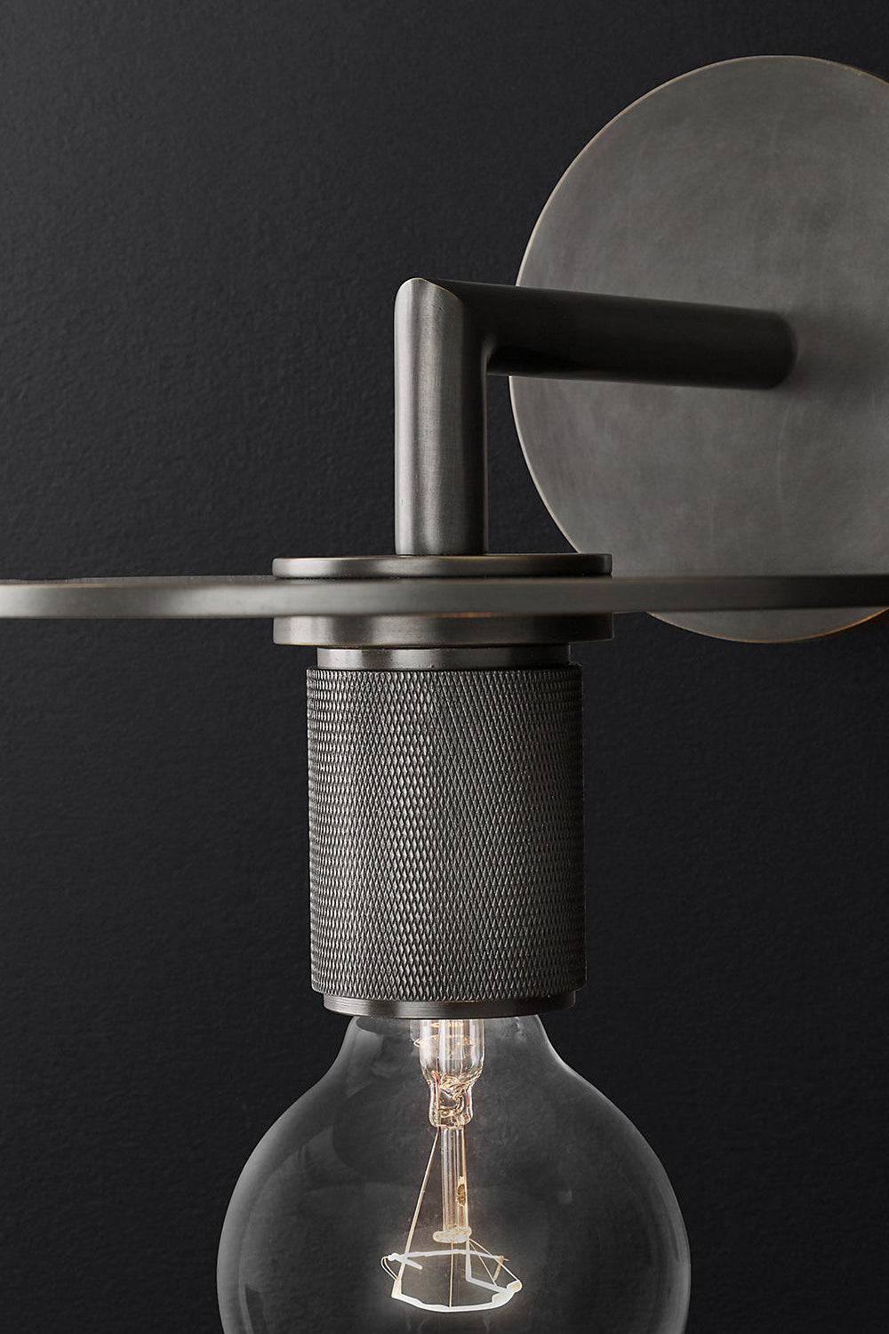 Glass Shaded Sconce
